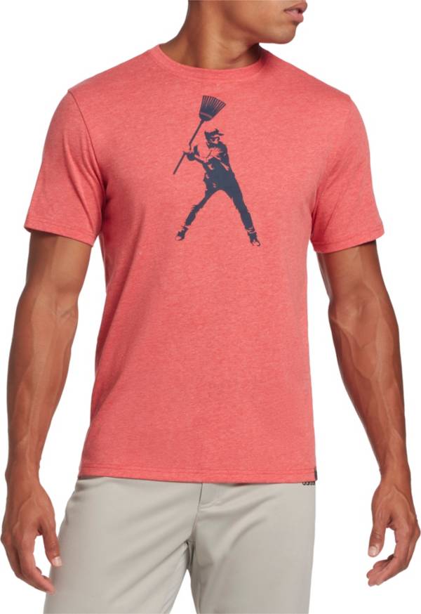 ディックス メンズ 野球 Tシャツ DICK'S Sporting Goods Men's Ball Park Series Baseball Graphic T-Shirt - Red Clean Up Hitter