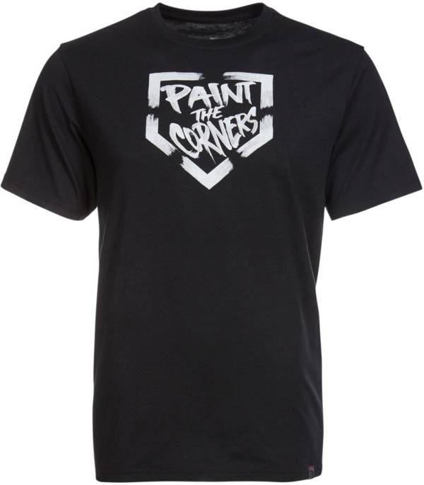 ディックス メンズ 野球 Tシャツ DICK'S Sporting Goods Men Baseball Lifestyle Graphic Tee - Blk Paint The Corners