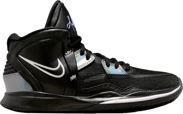 ナイキ キッズ バッシュ Nike Kids' Grade School Kyrie Infinity Basketball Shoes - Black/Purple/Silver