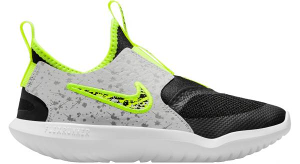 ナイキ キッズ/ジュニア ランニングシューズ Nike Kids' Preschool Flex Runner Running Shoes - Black/Volt/White
