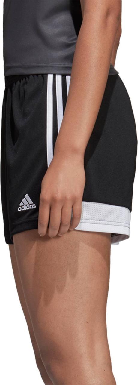 アディダス レディース サッカー ショーツ adidas Women's Tastigo 19 Soccer Shorts - Black/White