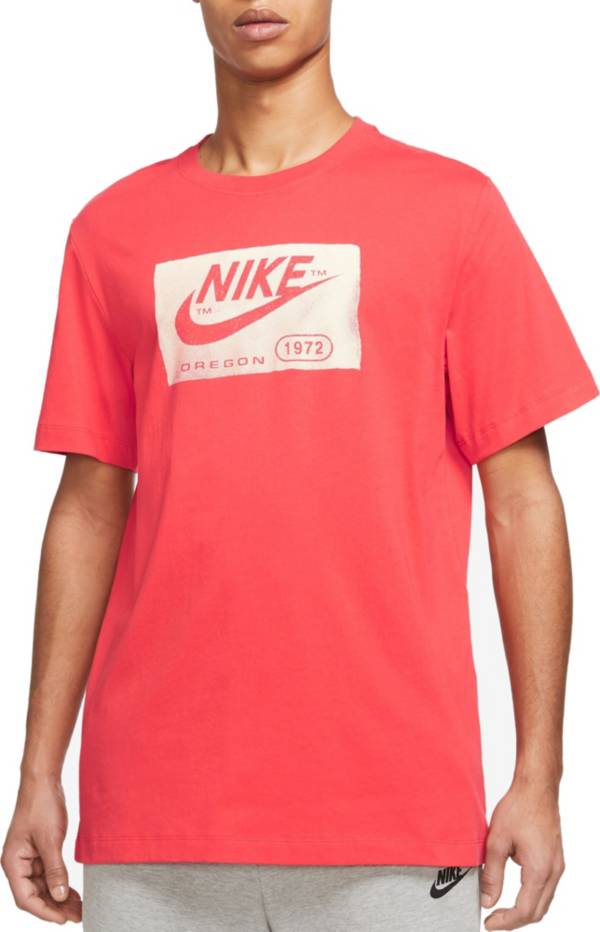 ナイキ メンズ Tシャツ 半袖 Nike Men's Sportswear Circa 50 T-Shirt - Lt Crimson