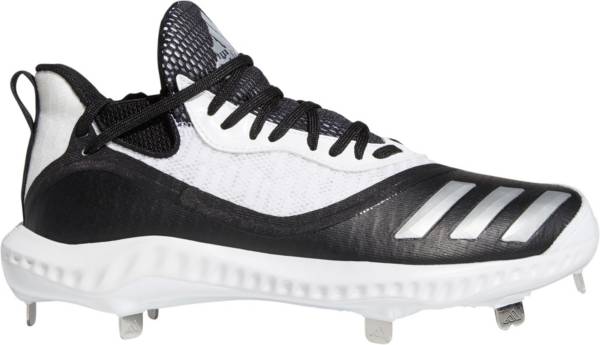 アディダス メンズ 野球 シューズ スパイク adidas Icon V Bounce Iced Out l Baseball Cleats - Black/White