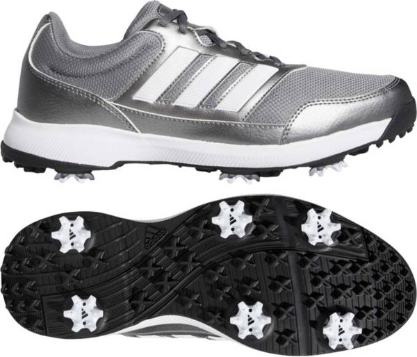 アディダス メンズ adidas Tech Response 2.0 Golf Shoes ゴルフシューズ GREY/SILVER/WHITE