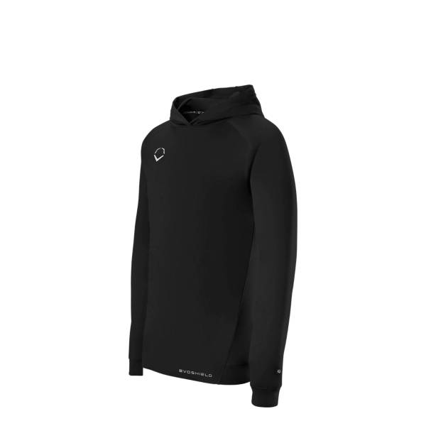 エボーシールド 野球 パーカー EvoShield Adult Pro Team Lightweight Training Hoodie - Black