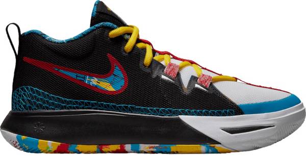 ナイキ キッズ バッシュ Nike Kids' Grade School Flytrap VI Basketball Shoes - Black/Red/White