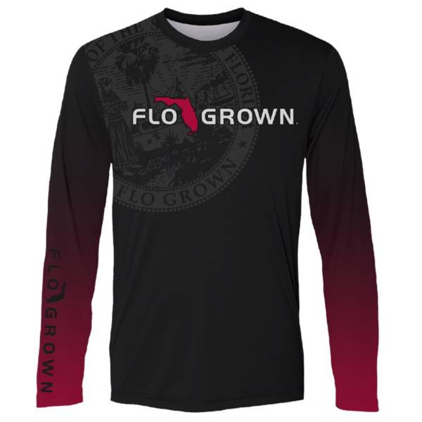 フログロウン メンズ Tシャツ 長袖 ロンT Flogrown Men's Big Seal Performance Long Sleeve ...