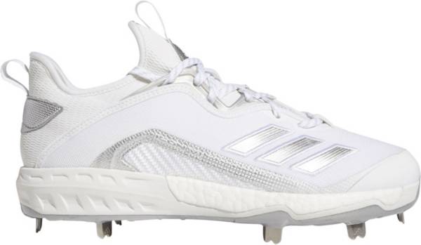 アディダス メンズ 野球 シューズ スパイク adidas Icon 6 l Baseball Cleats - White/Silver