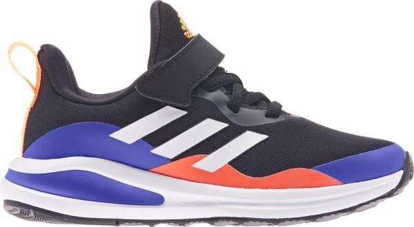 アディダス キッズ/ジュニア ランニングシューズ adidas Kids' Preschool FortaRun Running Shoes - Black/White/Blue
