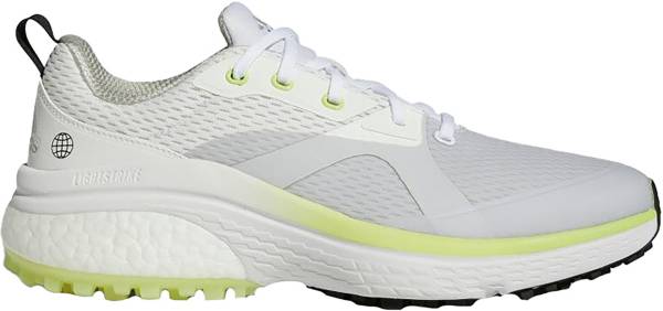 アディダス メンズ ゴルフシューズ adidas Men's Solarmotion Spikeless Golf Shoes - White/Black/Lime