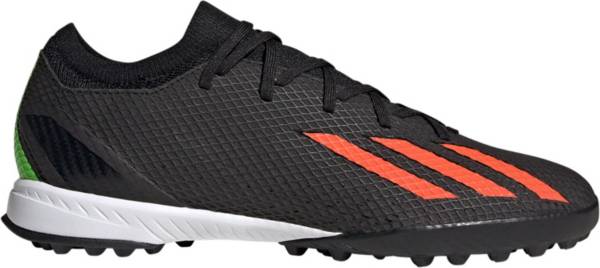 アディダス メンズ サッカー トレーニングシューズ adidas X Speedportal.3 Turf Soccer Cleats - Black/Red