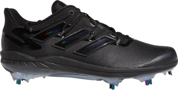 アディダス メンズ 野球 スパイク adidas Men's adizero Afterburner 8 l Baseball Cleats - Black/Iridescent アディダス メンズ 野球 スパイク adidas Men's adizero Afterburner 8