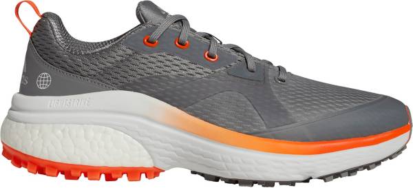 アディダス メンズ ゴルフシューズ adidas Men's Solarmotion Spikeless Golf Shoes - Grey/White/Orange