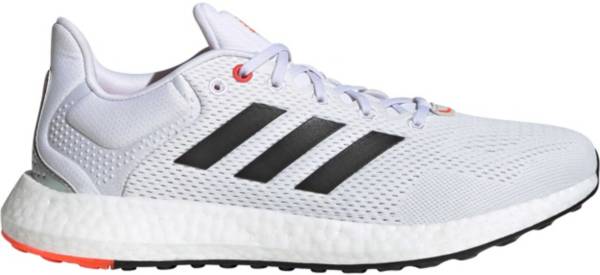 アディダス メンズ ランニングシューズ adidas Men's Pureboost 21 Running Shoes - White/Black
