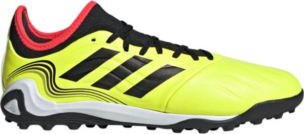 アディダス メンズ サッカー トレーニングシューズ adidas Copa Sense .3 Turf Soccer Cleats - Yellow/Black