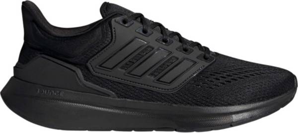 アディダス メンズ ランニングシューズ adidas Men's EQ21 Run Shoes - Black/Black