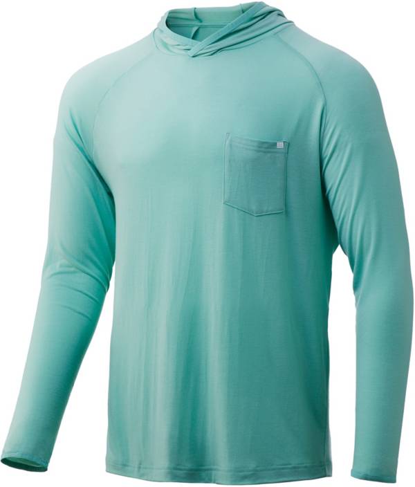 ハック メンズ パーカー HUK Men's Waypoint Pullover Hoodie - LICHEN