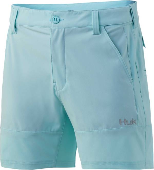フック メンズ ショートパンツ HUK Men's Lowcountry 6” Shorts - Seafoam