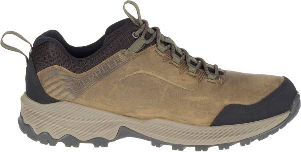 メレル メンズ ハイキングシューズ Merrell Men's Forestbound Low Waterproof Hiking Shoes - CLOUDY