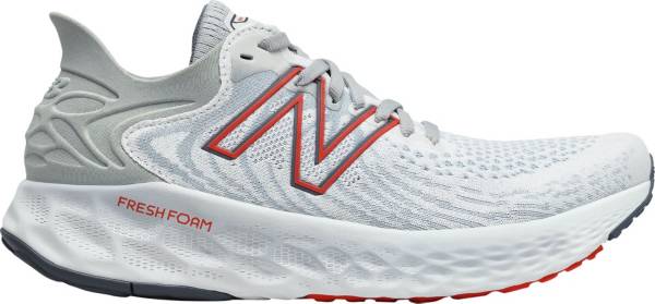 ニューバランス メンズ ランニングシューズ New Balance Men's Fresh Foam 1080 V11 Running Shoes - White/Red