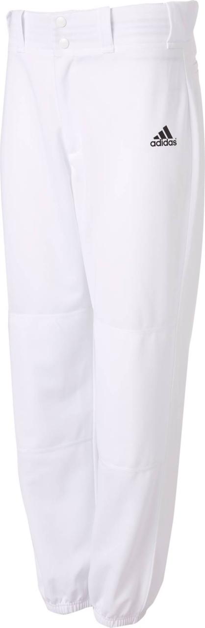 アディダス メンズ 野球 パンツ adidas Men's Triple Stripe Traditional Baseball Pants - White