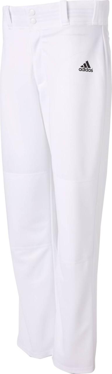 アディダス メンズ 野球 パンツ adidas Men's Triple Stripe Open Bottom Baseball Pants - White
