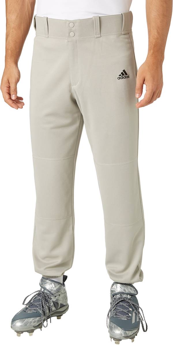 アディダス メンズ 野球 パンツ adidas Men's Triple Stripe Traditional Baseball Pants - Grey Baseball