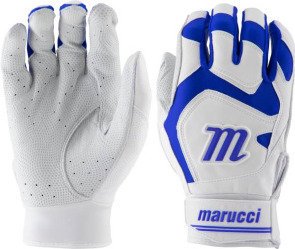 マルッチ メンズ バッティンググローブ Marucci Adult Signature Batting Gloves - White/