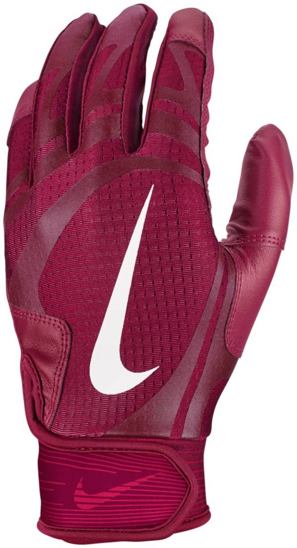 ナイキ メンズ バッティンググローブ Nike Adult Alpha Huarache Edge Batting Gloves - Red/White