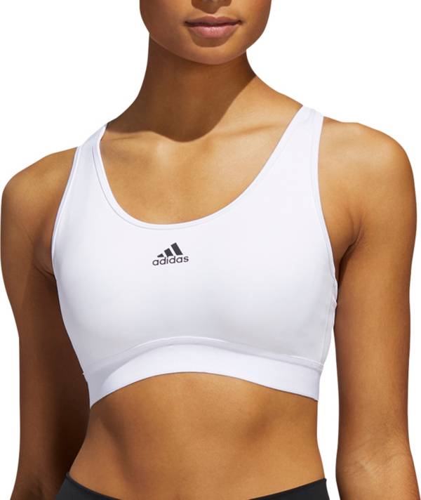 アディダス レディース スポーツブラ adidas Women's Believe This Core Sports Bra - White