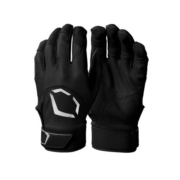 エボシールド キッズ バッティンググローブ Evoshield Youth Standout Batting Gloves - Black