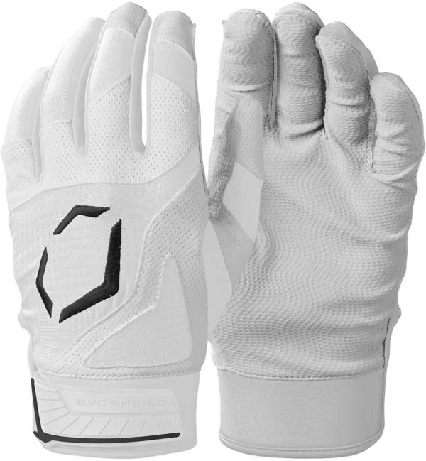 エボシールド キッズ バッティンググローブ EvoShield Youth Daze Batting Gloves - Team White