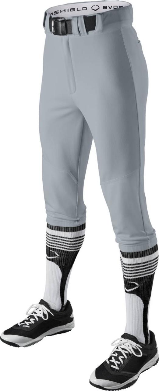 エボーシールド メンズ 野球 パンツ EvoShield Men's Throwback Knicker Baseball Pants - Grey