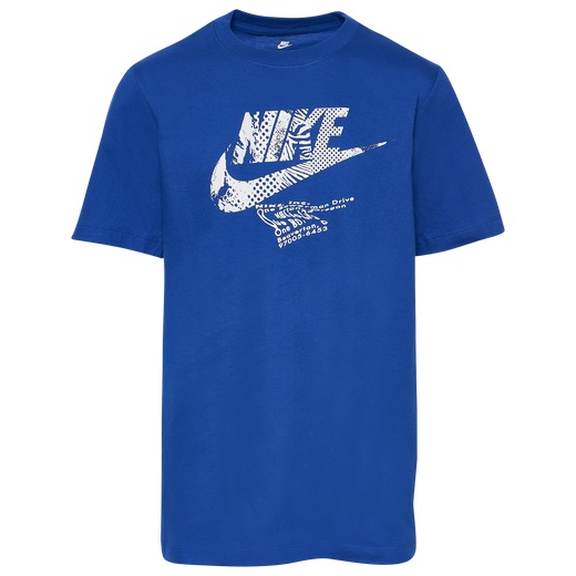 ナイキ キッズ Tシャツ 半袖 Nike Alter And Reveal T-Shirt - Blue/White