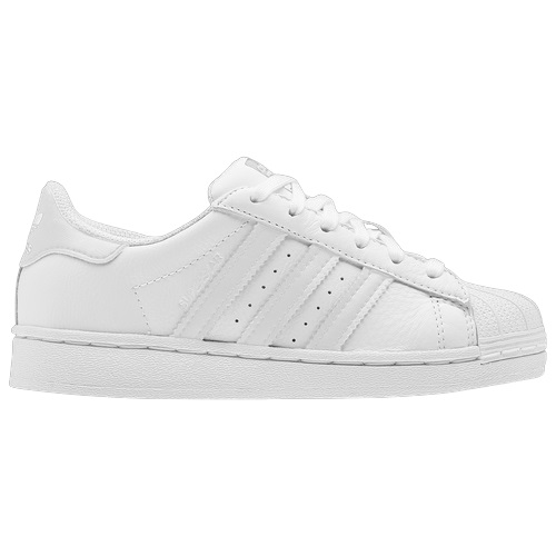 アディダス キッズ ジュニア スニーカー adidas Originals Superstar PS - White/White/White