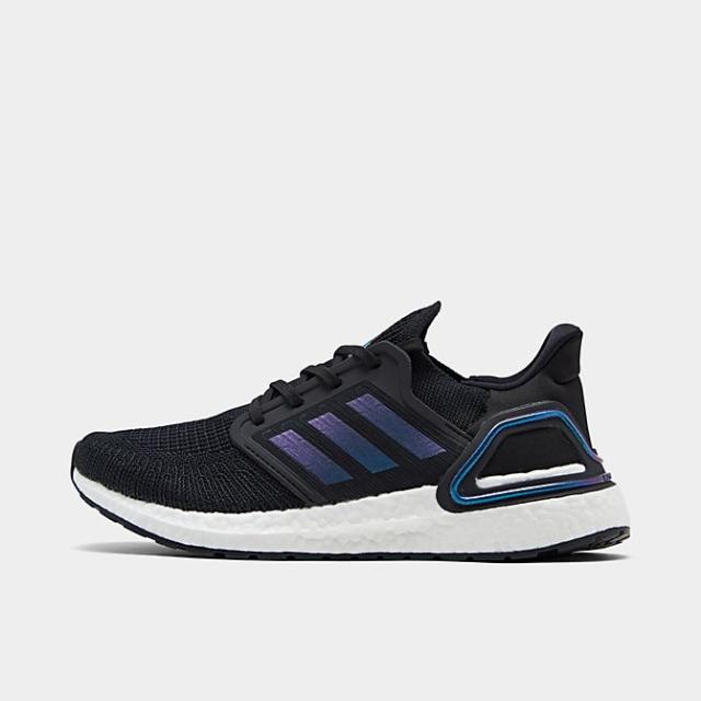 アディダス メンズ ウルトラブースト 20 adidas Ultra Boost 20 ランニングシューズ Black/Boost Blue ...
