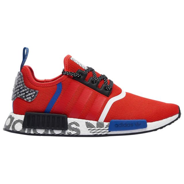 アディダス メンズ スニーカー adidas Originals NMD R1 ランニングシューズ Active Red/Black/