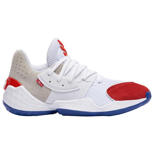 アディダス メンズ ハーデンボリューム４ adidas Harden Vol. 4 バッシュ White/Red/Team 