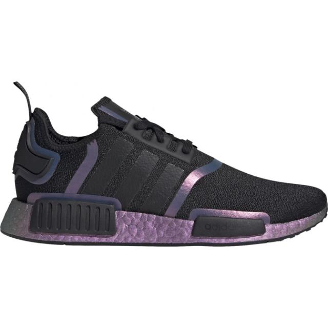 アディダス メンズ スニーカー adidas Originals NMD R1 ランニングシューズ Black/Iridescent