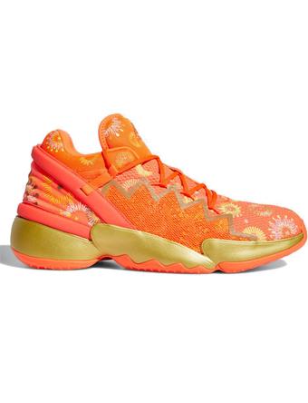 アディダス メンズ バッシュ adidas D.O.N. ISSUE #2 - Solar Red/Gold llic/Solar Yellow