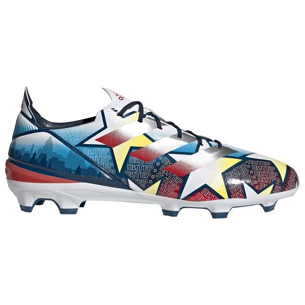 アディダス メンズ サッカー スパイク adidas Gamemode Syn FG - White/llic Silver