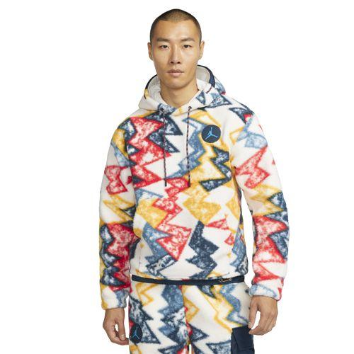 ジョーダン メンズ パーカー Jordan Essential Statement Fleece Pullover - Multicolor/White