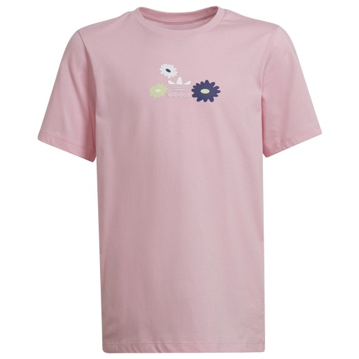 アディダス キッズ Tシャツ 半袖 adidas Flower T-Shirt - Pink/Pink
