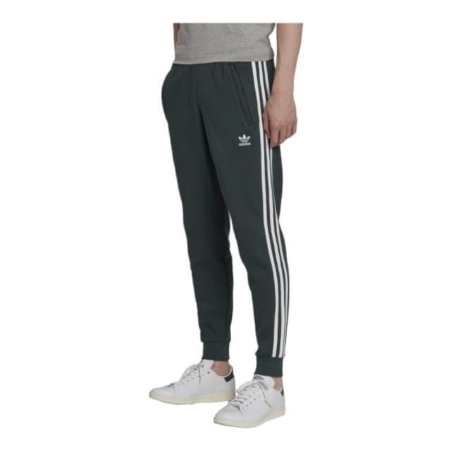 アディダス メンズ トラックパンツ adidas Adicolor Classics 3 Stripe Track Pants - Mineral Green