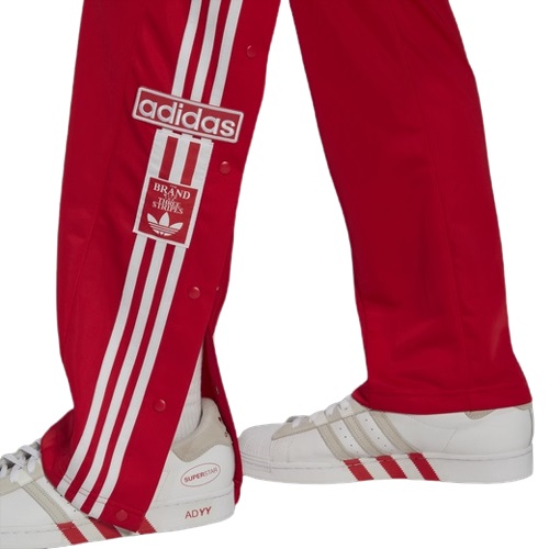アディダス メンズ トラックパンツ adidas Break Track Pants - Red/White アディダス メンズ トラックパンツ adidas Break Track Pants - Red