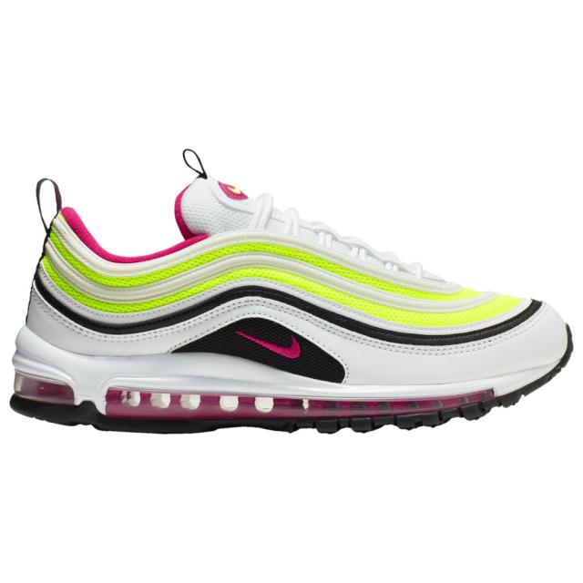 ナイキ メンズ エア マックス９７ Nike Air Max '97 スニーカー White/Rush Pink/Black/Volt 高額レア