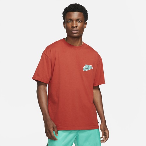 ナイキ メンズ Tシャツ Nike Premier Freak T-Shirt - Cinnabar/Teal