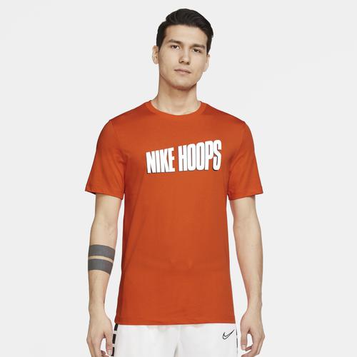 ナイキ メンズ Tシャツ 半袖 Nike Champ Hoops Short-Sleeve Tee - Rush Orange