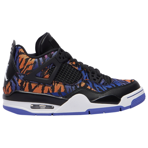 ジョーダン キッズ レトロ４ バッシュ Jordan Retro 4 SE GS スニーカー Black/White/Rush Violet