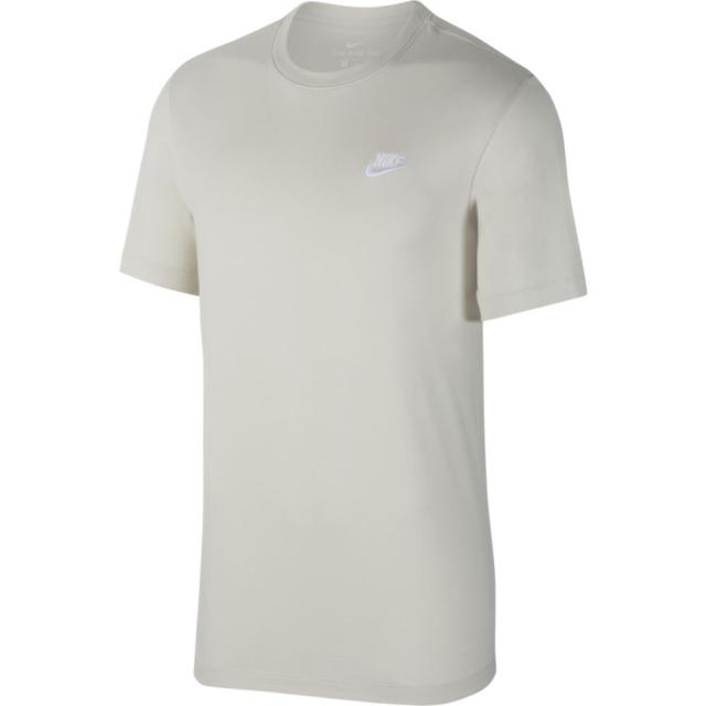 ナイキ メンズ Tシャツ Nike Embroidered Futura T-Shirt 半袖 Light Bone/White